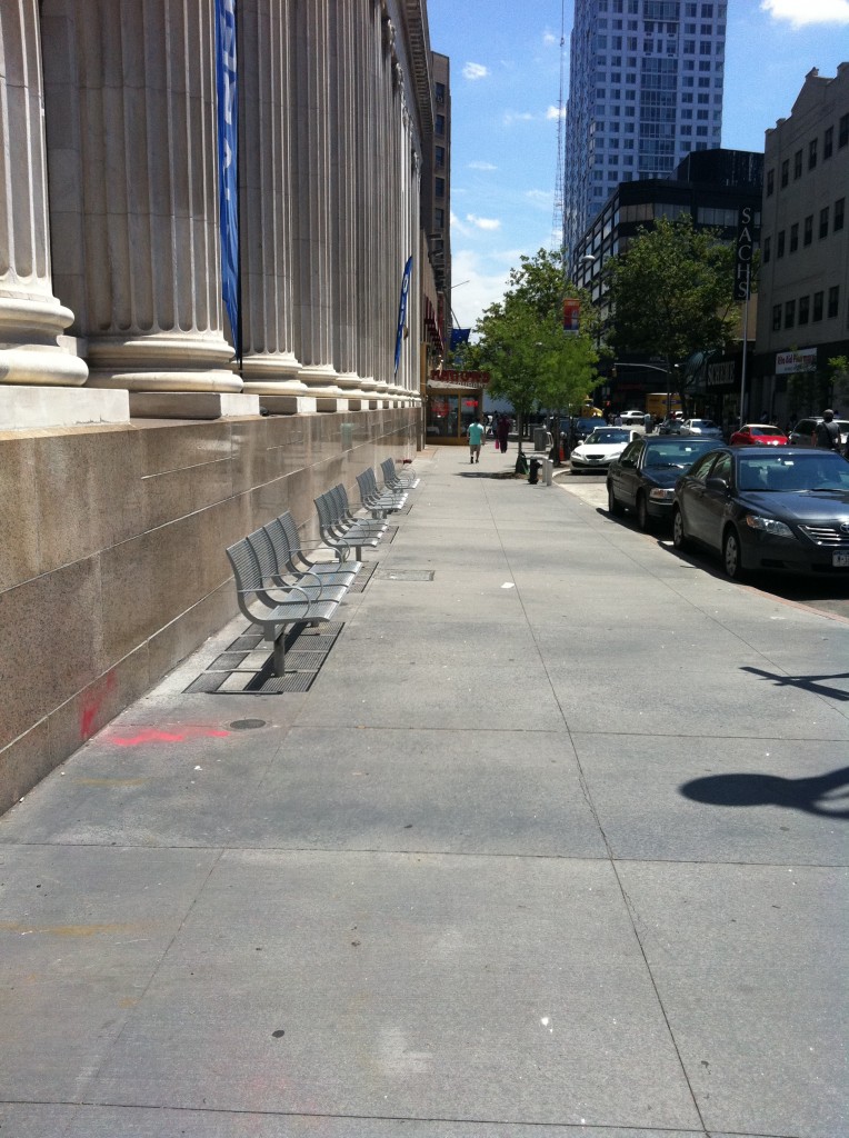 Fulton Mall Colored Concrete Sidewalk | Axela Services Axela Services